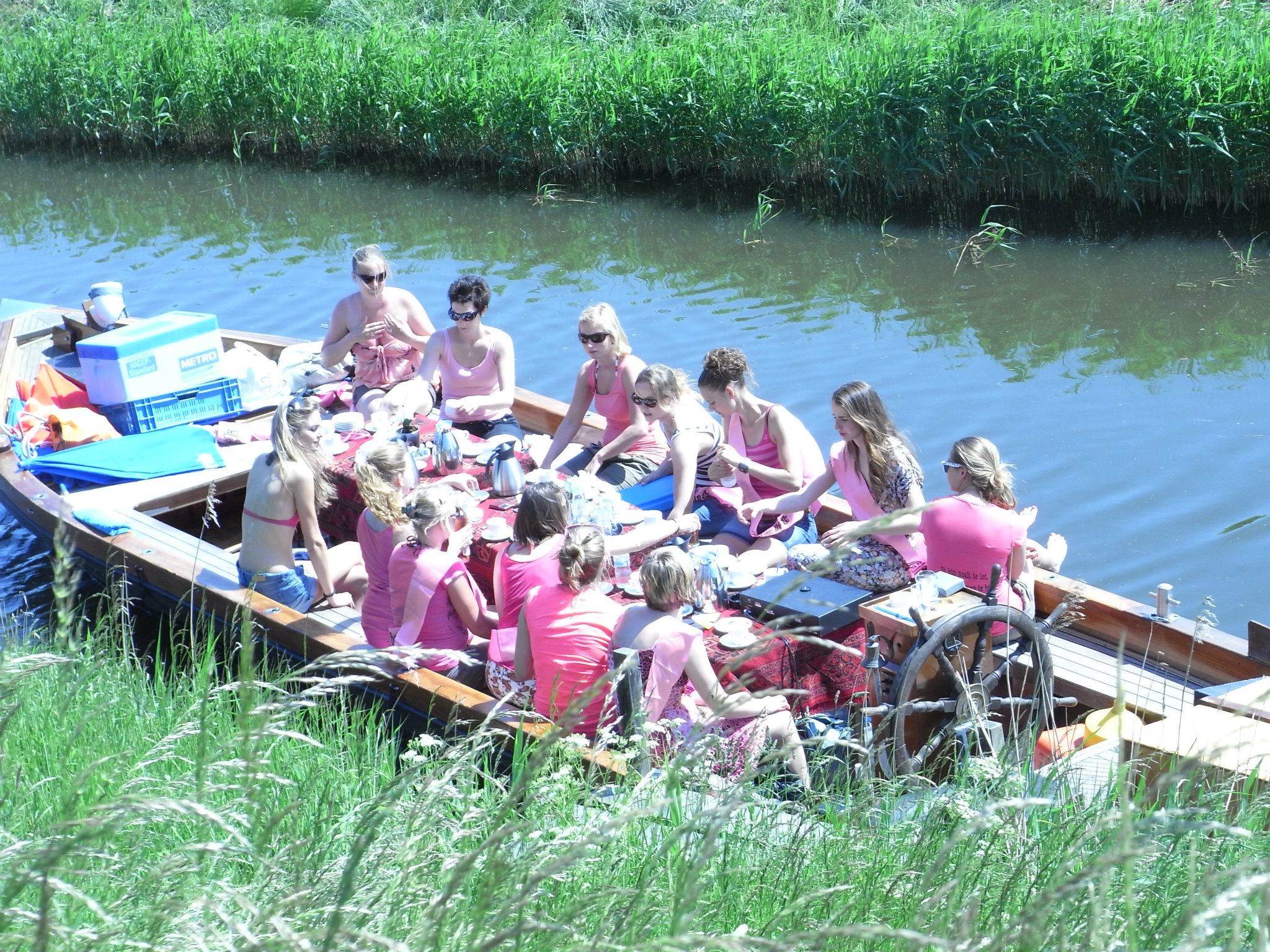 Outdoorburo - Praam en Outdoor Arrangement